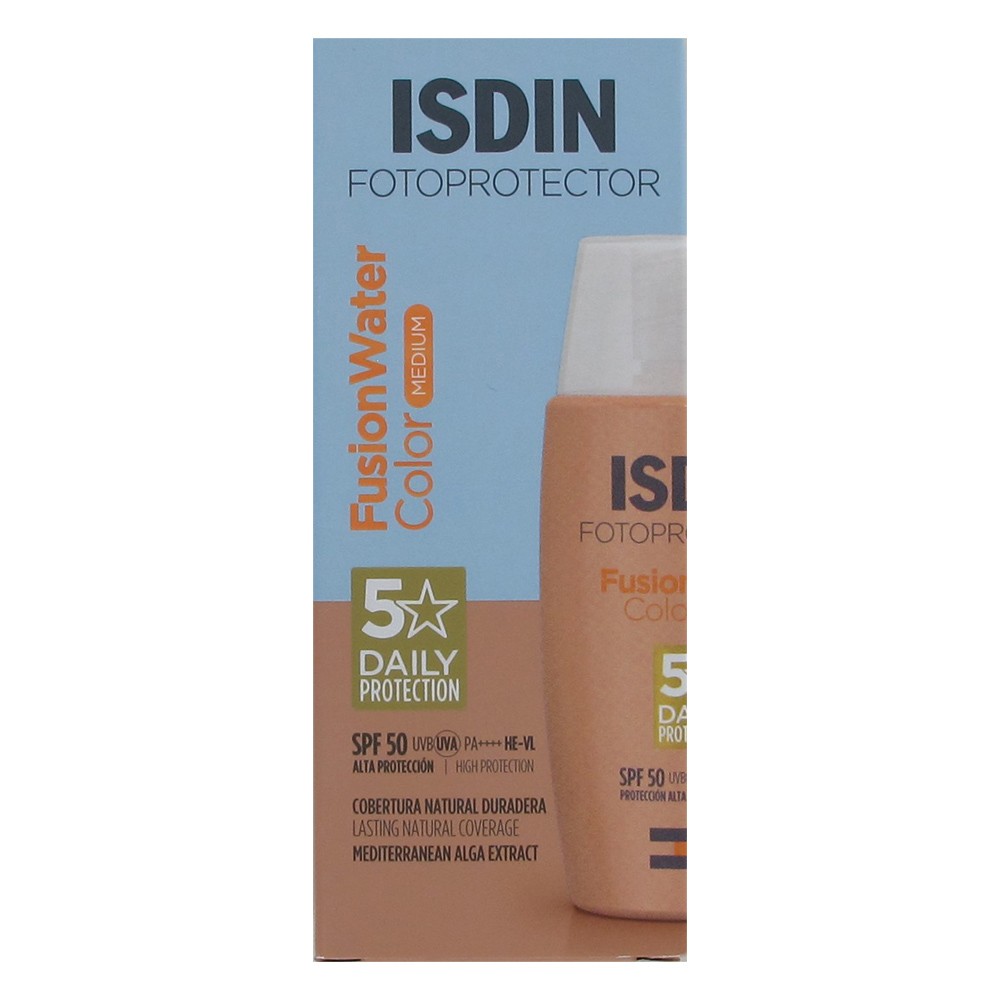 Isdin Fotoprotector Fusion Water Color Medium 50 Ml - DermaMedic